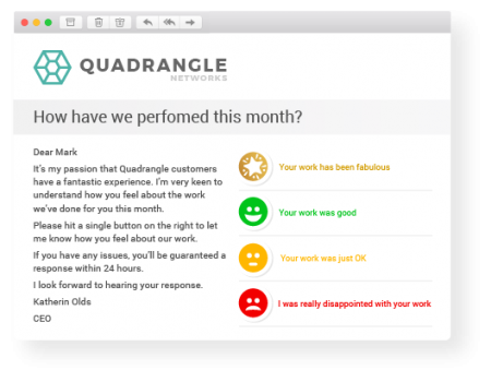 How to Embed a Customer Satisfaction Survey in Email - Customer Thermometer